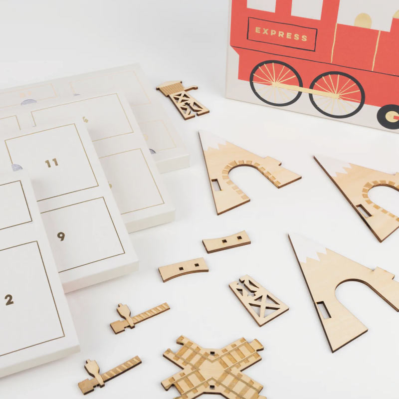 Meri Meri Railway Train Advent Calendar - Paper Planes Baby & Child