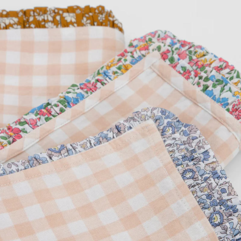 Meri Meri Ruffle Edge Fabric Napkins - Paper Planes Baby & Child