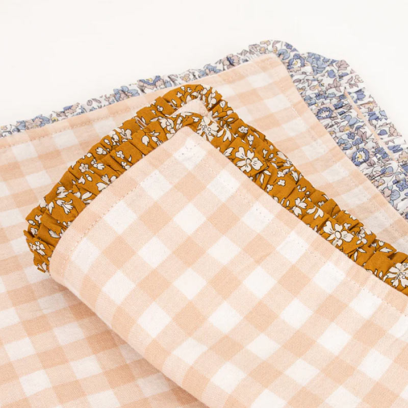 Meri Meri Ruffle Edge Fabric Napkins - Paper Planes Baby & Child