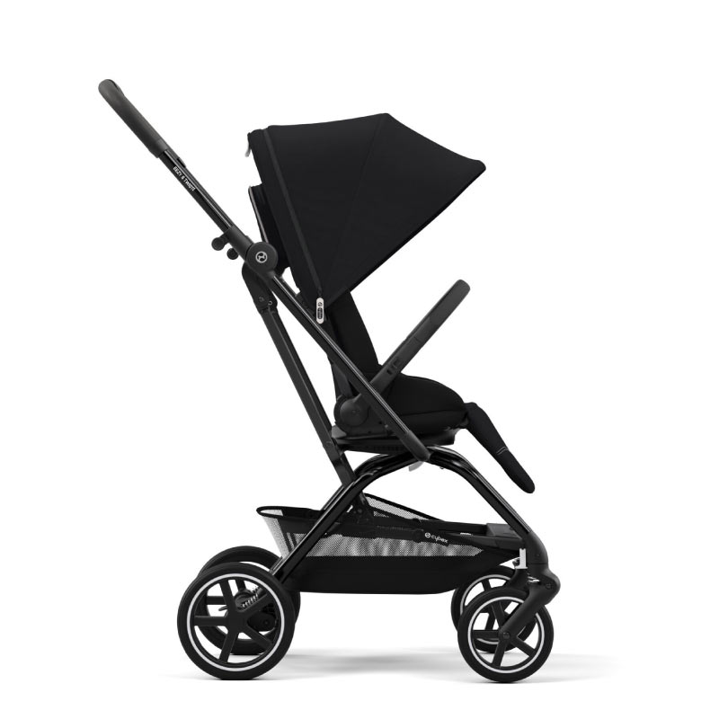 Cybex Eezy S Twist+2 Black Frame Stroller - Black Moon - Paper Planes ...
