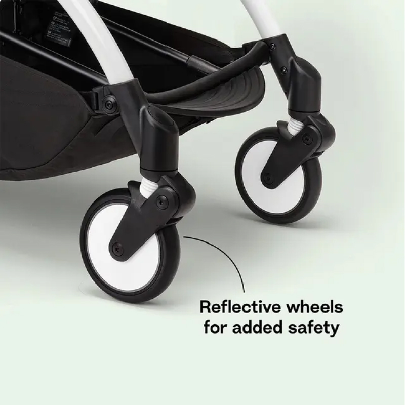 Stokke Yoyo3 Black Frame Stroller with 6m+ Color Pack