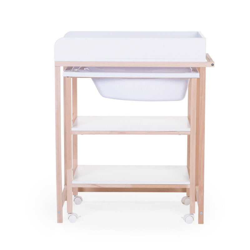 Childhome Changing Table & Bath with Wheels - Paper Planes Baby & Child