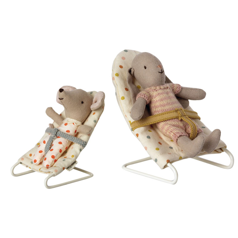 Maileg Babysitter / Bouncer Micro - Paper Planes Baby & Child