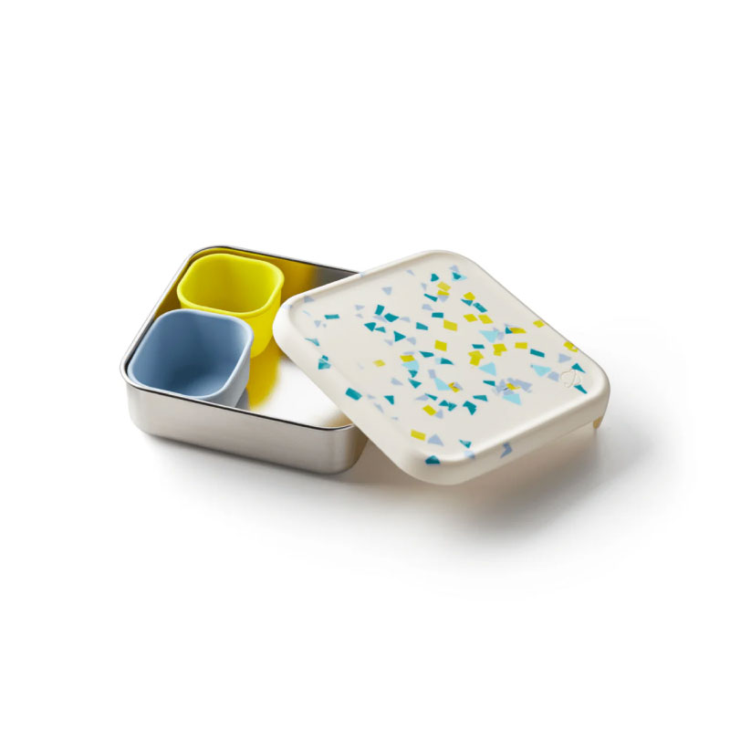 Planetbox Trailblazer Sandwich Box - White Sand Terrazzo - Paper Planes Baby & Child