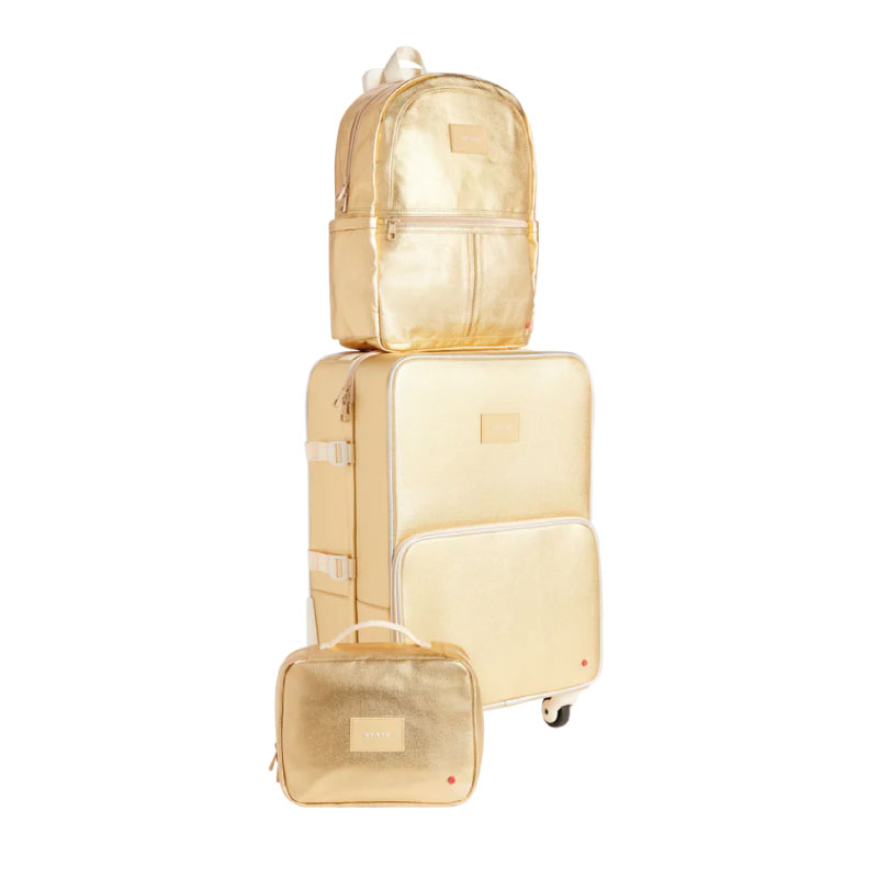 STATE Logan Carry-On Suitcase Gold - Paper Planes Baby & Child
