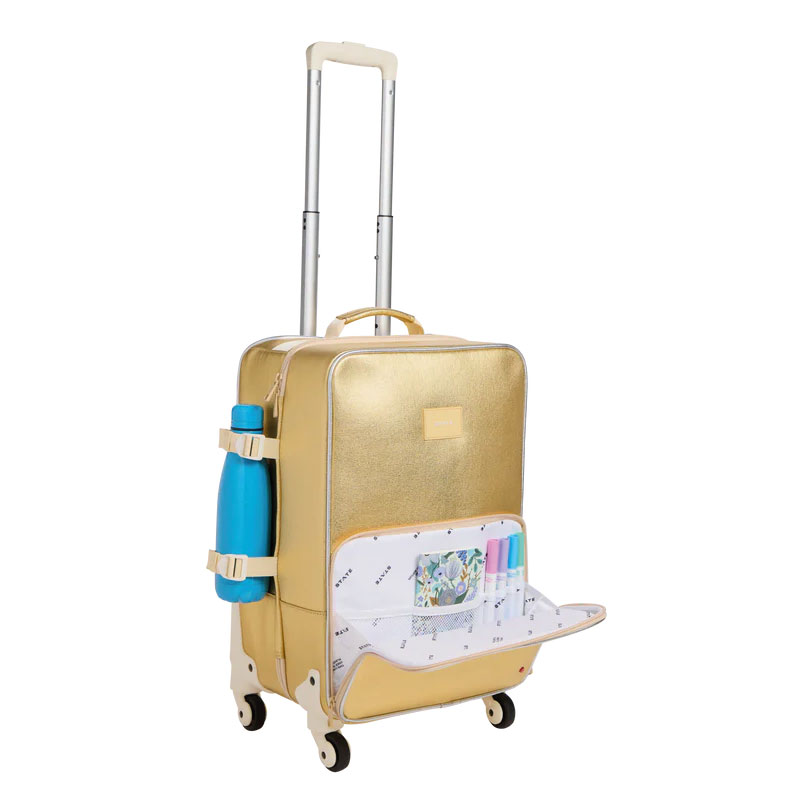 STATE Logan Carry-On Suitcase Gold - Paper Planes Baby & Child