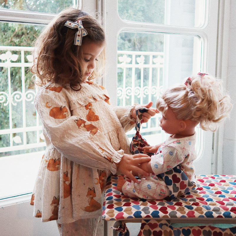 Konges Slojd Doll Changing Table - Coeur Bisous - Paper Planes Baby & Child