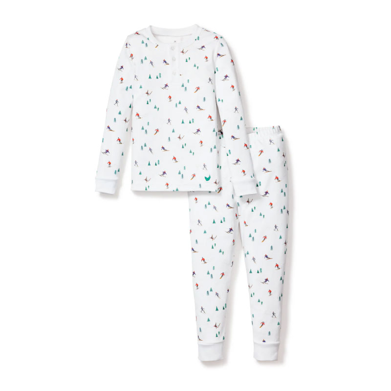 Kid's Pima Snug Fit Pajama Set in Après Ski - Paper Planes Baby & Child