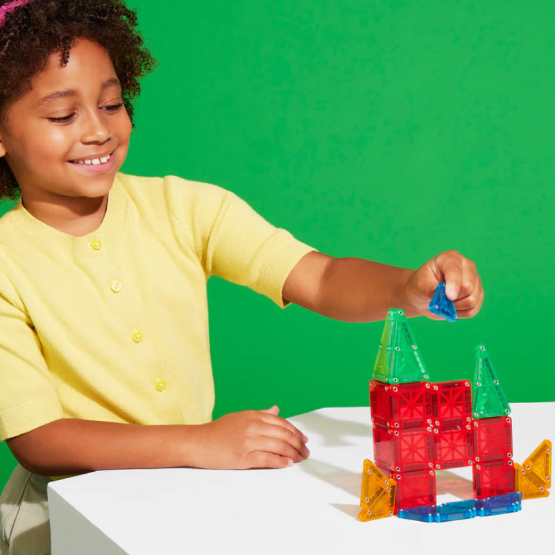 MAGNA-TILES microMAGS Travel Set - 26 Pieces - Paper Planes Baby & Child