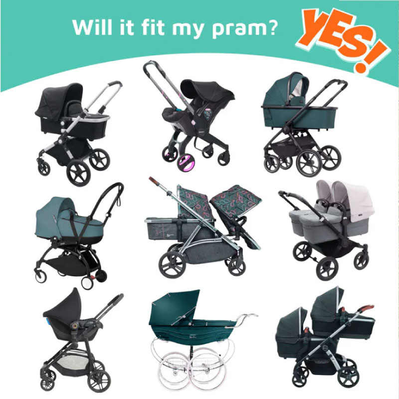 SnoozeShade Original Deluxe - Paper Planes Baby & Child