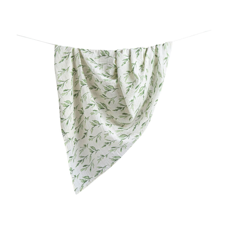 Crane Baby Parker Single Swaddle Wraps-Leaf - Paper Planes Baby & Child