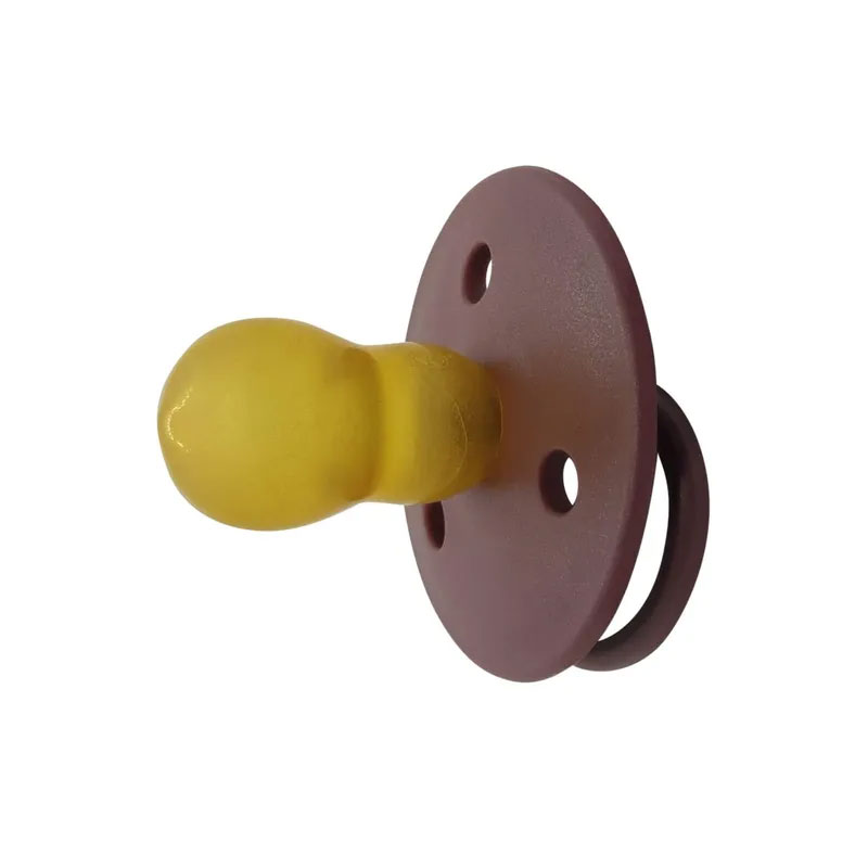 Mininor 2pcs Round Pacifier Latex 6M+ - Cherry - Paper Planes Baby & Child