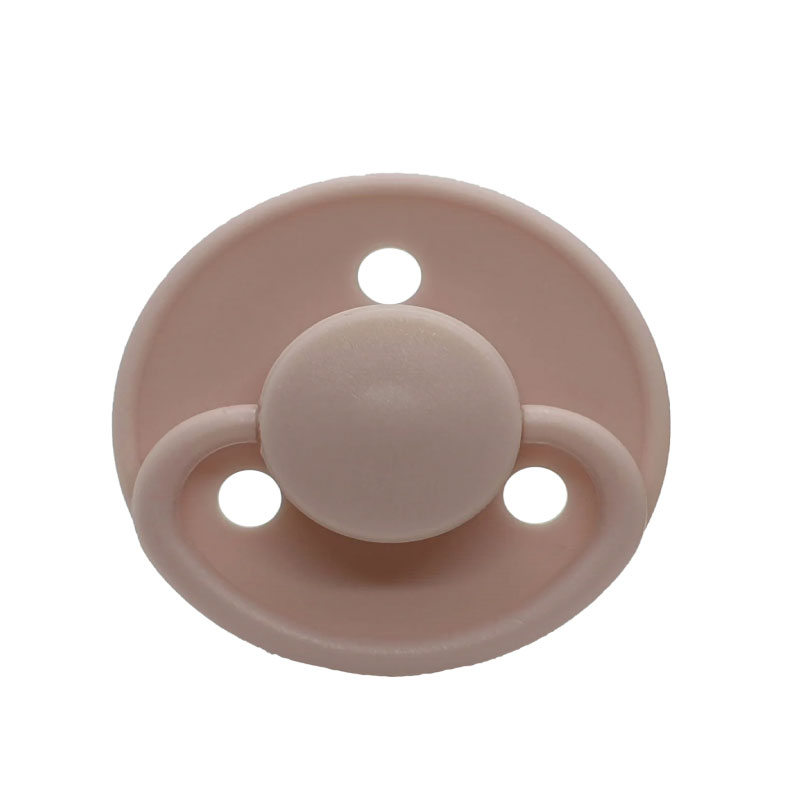 Mininor 2pcs Round Pacifier Silicone 0M+ -Rose - Paper Planes Baby & Child