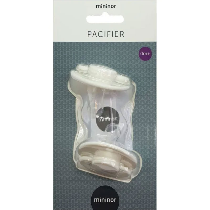 Mininor 2pcs Round Pacifier Silicone 0M+ -Snowberry - Paper Planes Baby ...